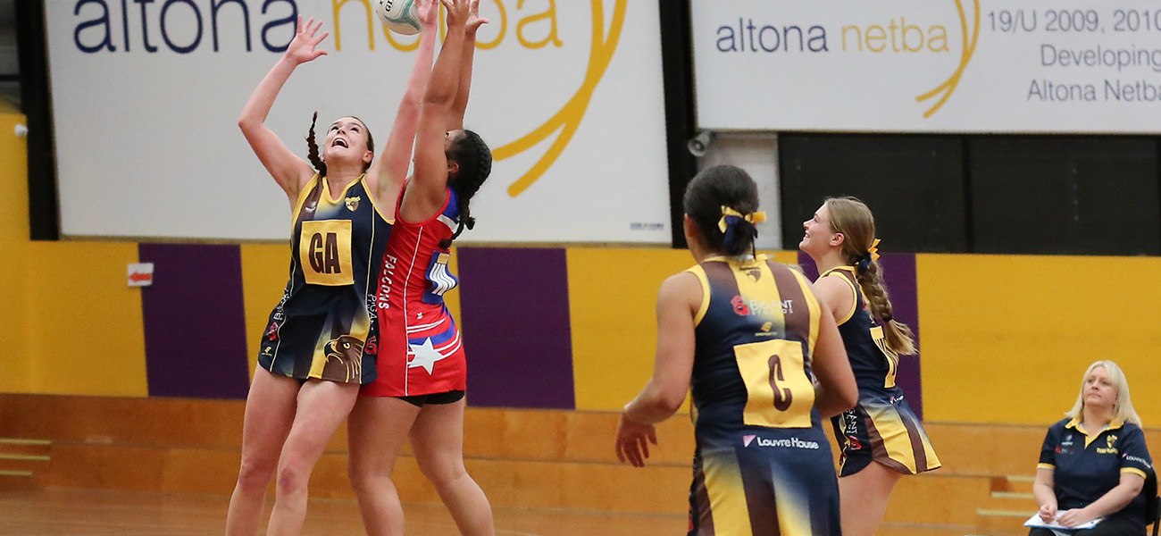 VNL ROUND 4: HAWKS PUT SCARE THROUGH FALCONS - Hawks Netball Club