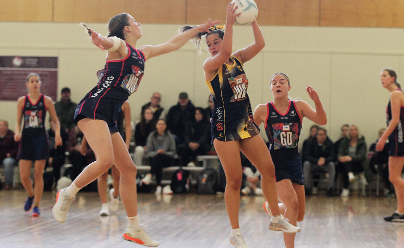 HAWKS SNARE TWO WINS ON GEELONG ROAD TRIP - Hawks Netball Club